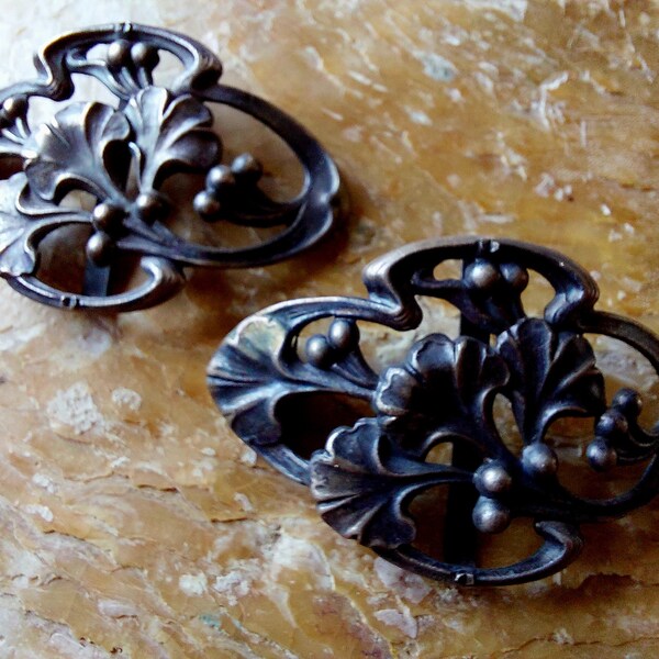 Antique Shoe Buckles - Etsy