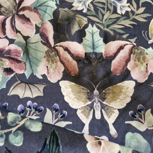 Designers Guild Ikebana Velvet Fabric-designers Cotton Velvet ...