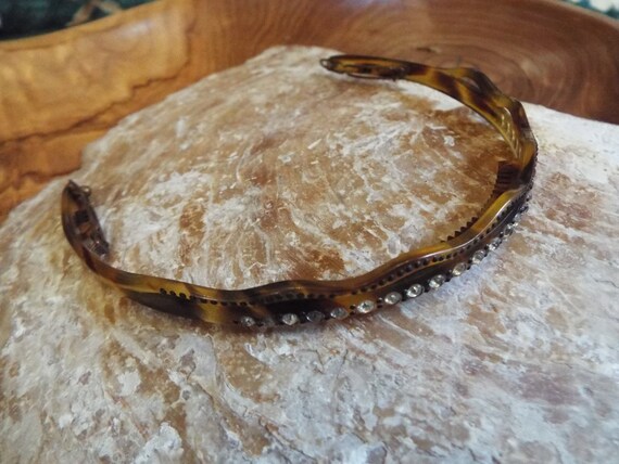 Antique Celluloid Tiara~Victorian Celluloid Tiara wit… - Gem