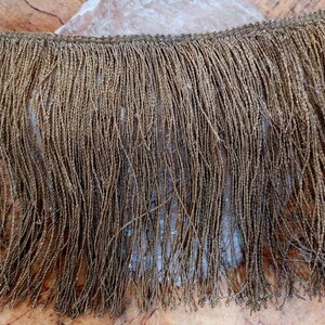 Antique French Metallic Fringing-1800s French Textiles-antique French ...
