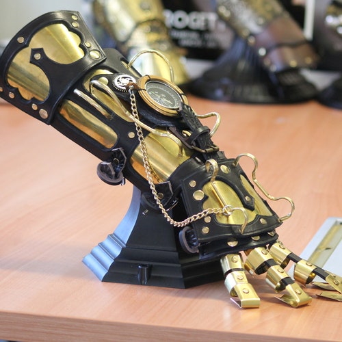 Steampunk Fantasy Vampire Armor Gauntlet Glove Hand Cosplay - Etsy