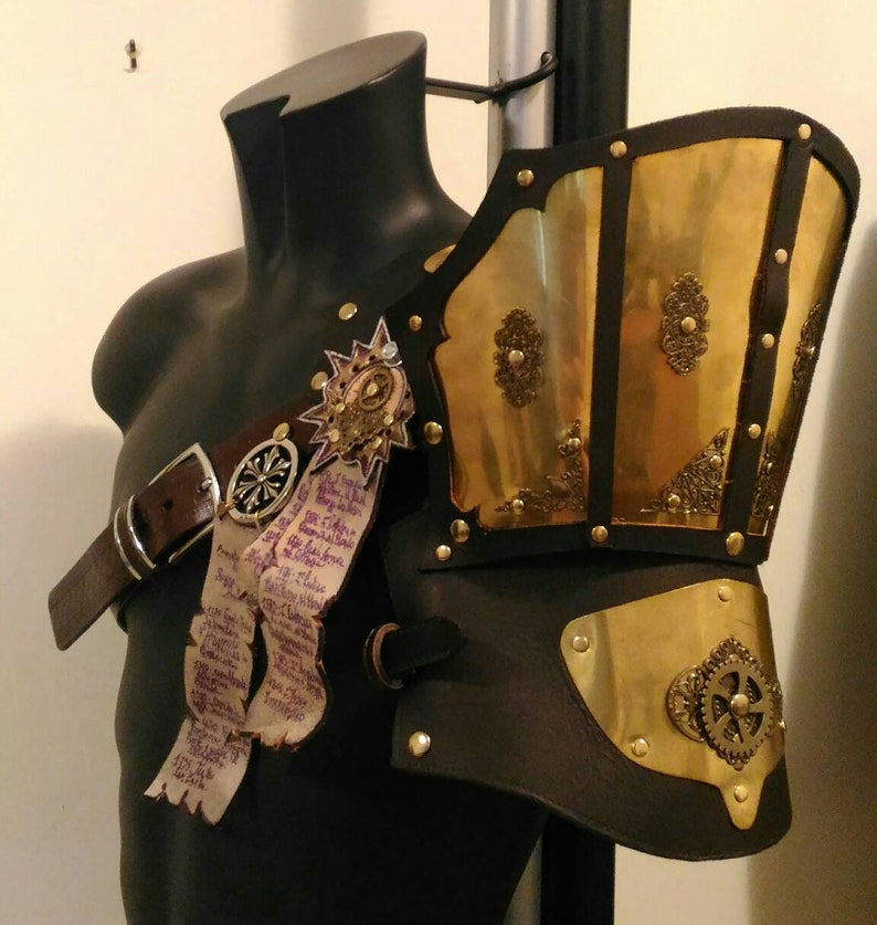 Steampunk Fantasy Medieval Vampire Armor Pauldron Cosplay - Etsy