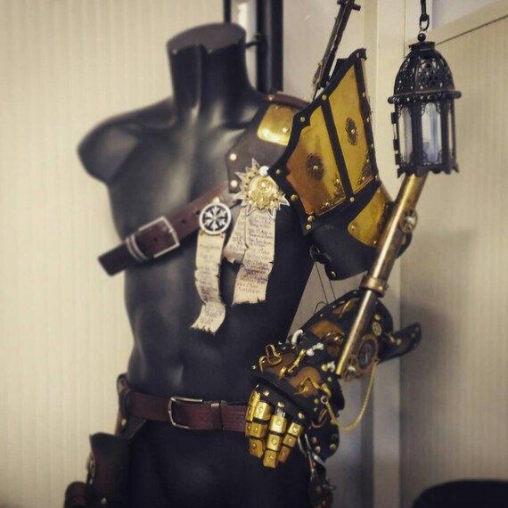 Steampunk Fantasy Medieval Vampire Armor Shoulder Cosplay | Etsy