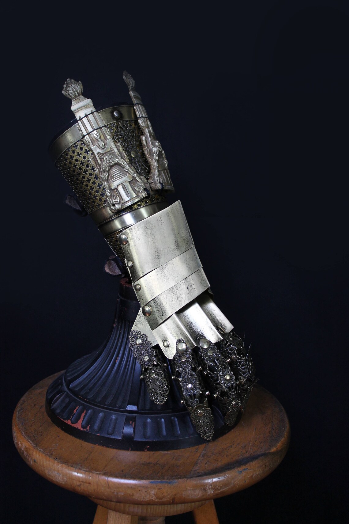 Steampunk Victorian Baroque Gauntlet | Etsy