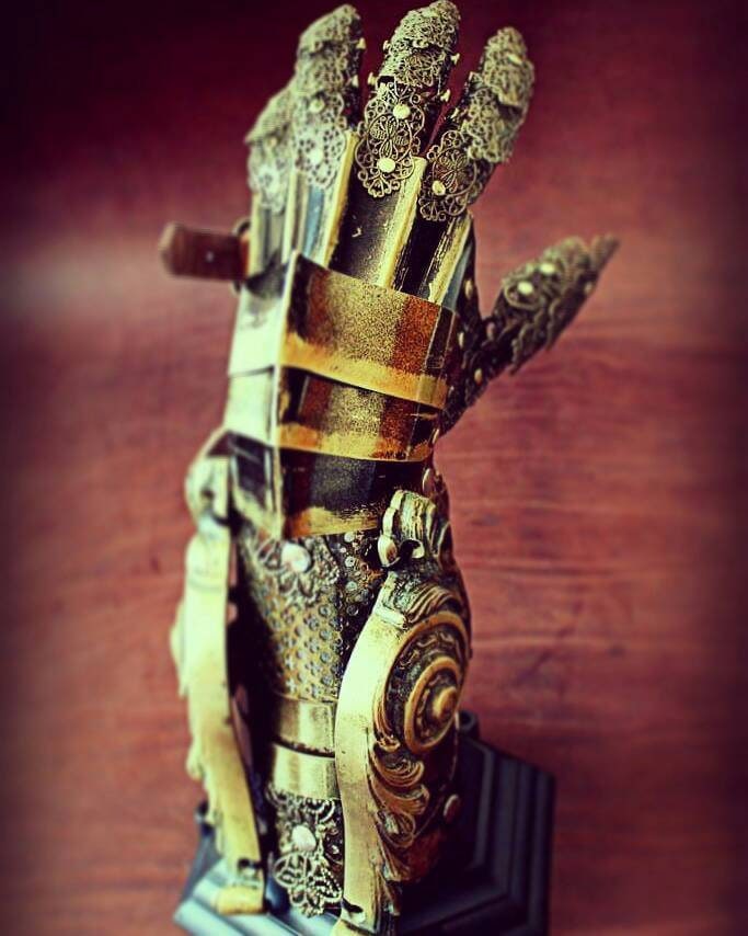 Steampunk Victorian Baroque Gauntlet - Etsy