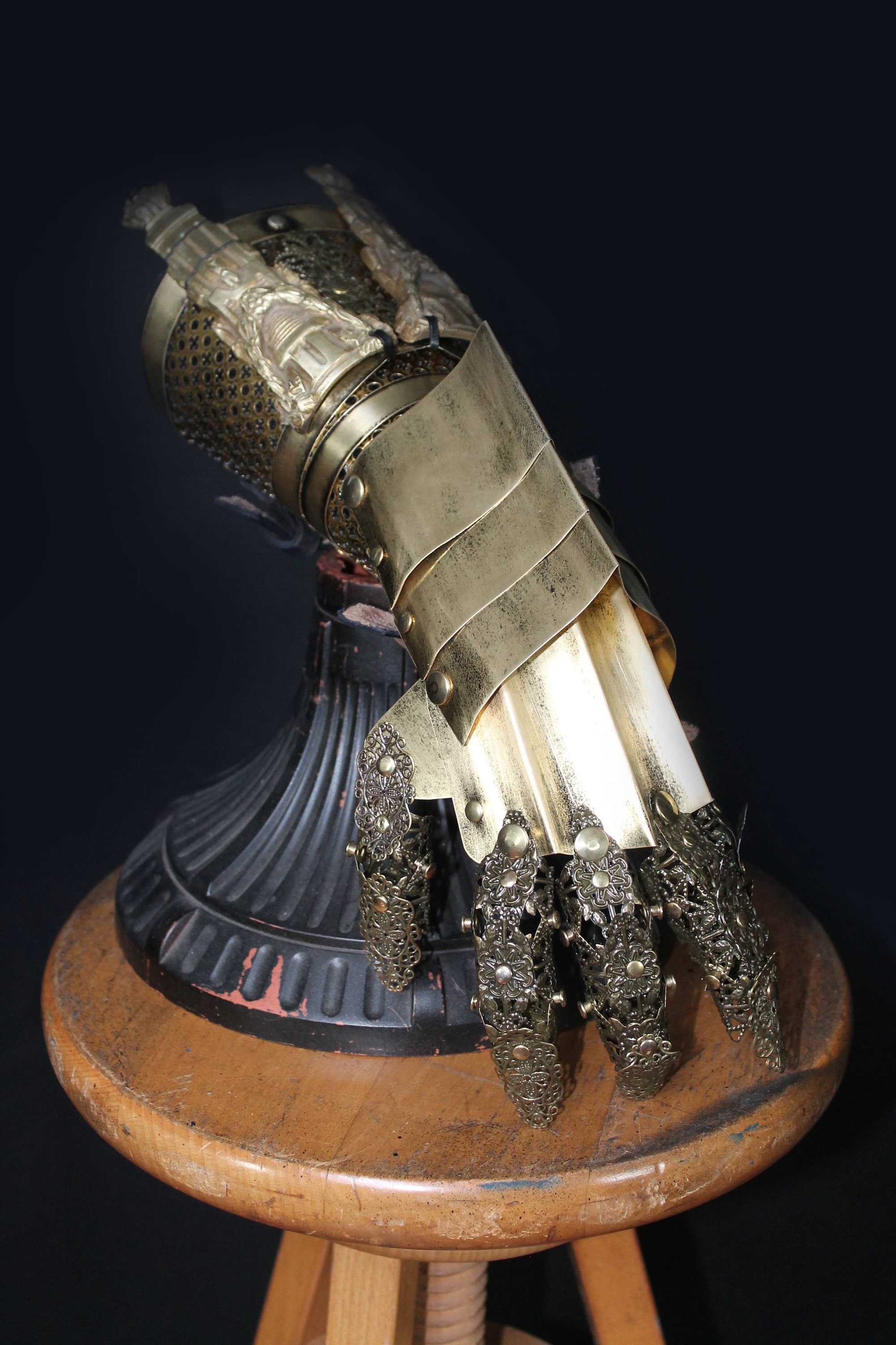 Steampunk Victorian Baroque Gauntlet - Etsy