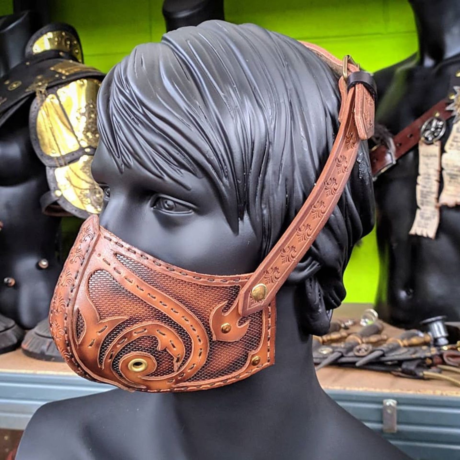 Steampunk Ace Mask - Etsy