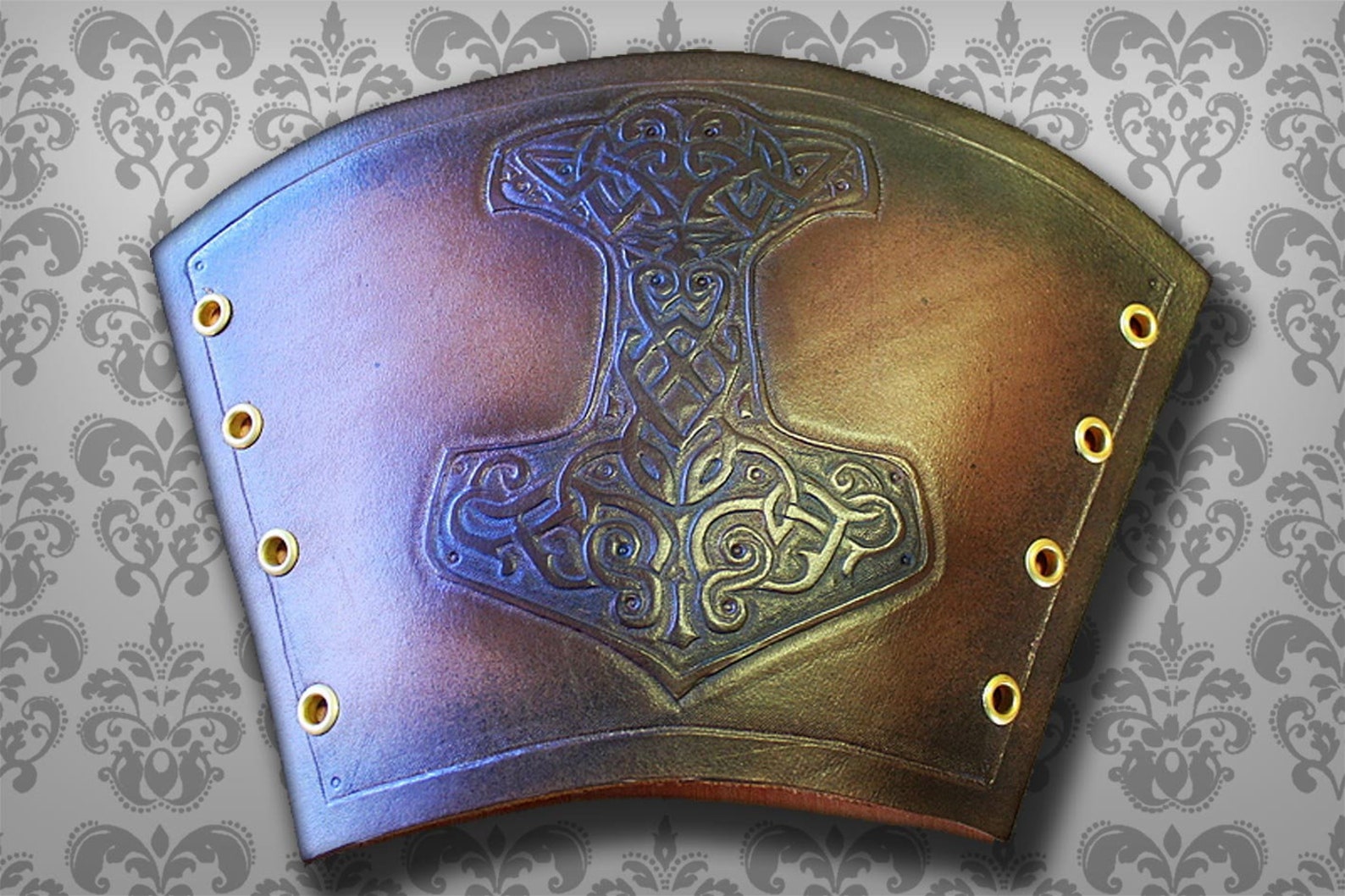 Viking Arm Guard Bracelet Steampunk Fantasy Medieval Vampire - Etsy