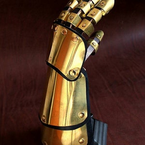 Steampunk Fantasy Vampire Armor Gauntlet Glove Hand Cosplay - Etsy
