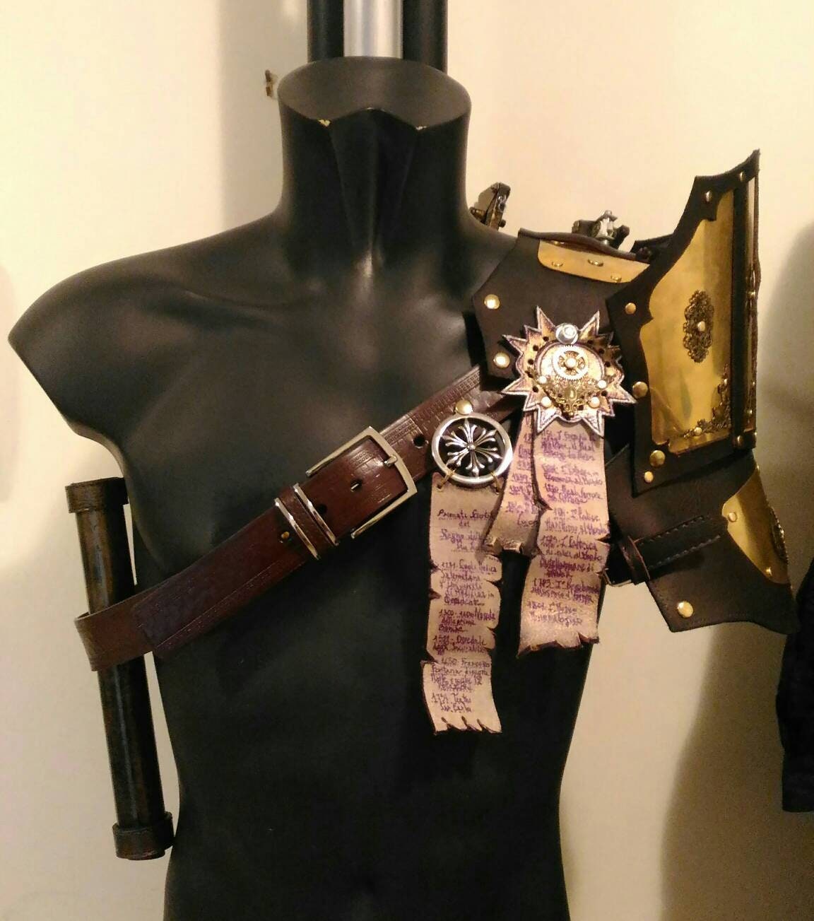 Steampunk Fantasy Medieval Vampire Armor Pauldron Cosplay - Etsy