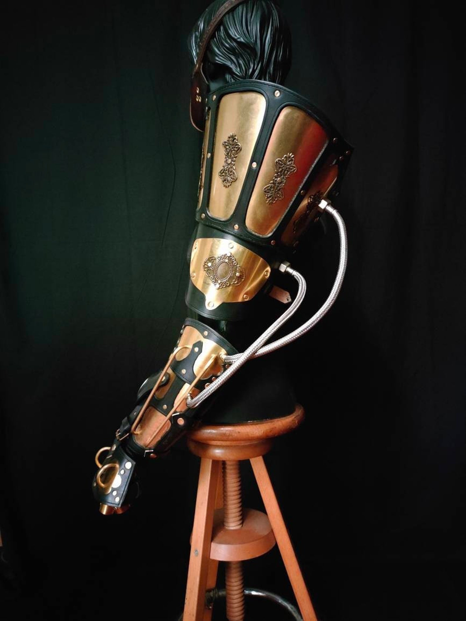 Steampunk Fantasy Medieval Vampire Armor Shoulder Cosplay Scroll ...