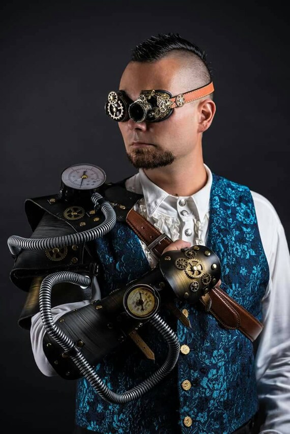 Steampunk armor arm Cosplay | Etsy