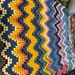 Granny Ripple Crocheted Blanket - Etsy