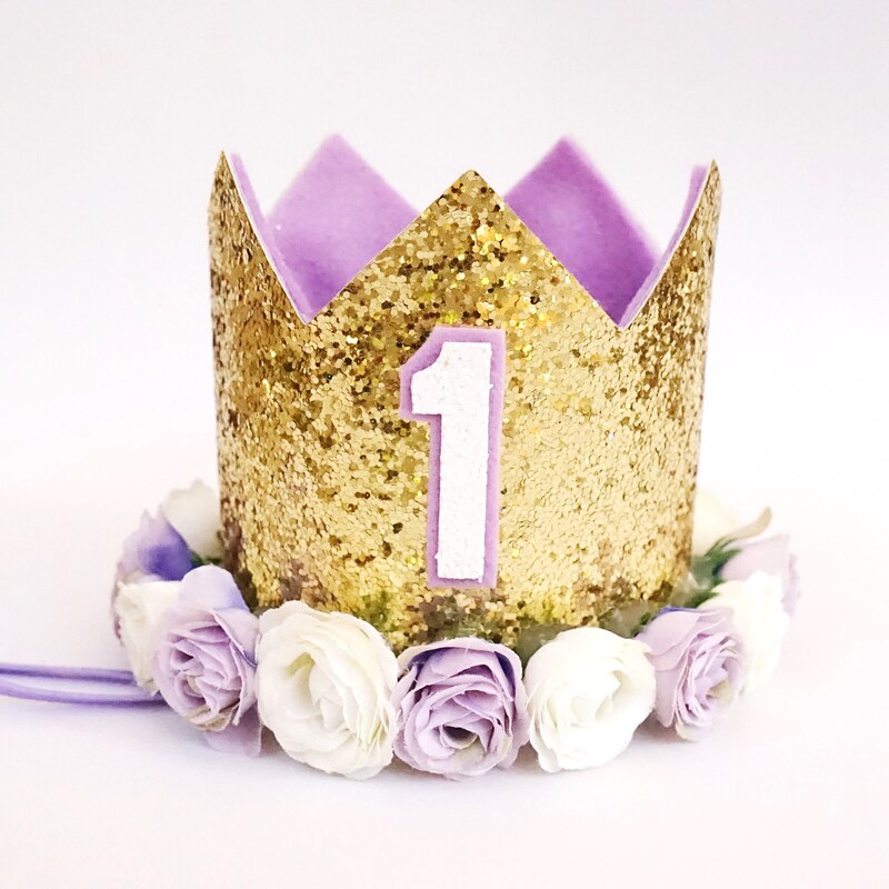 First Birthday Crown - Etsy