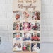 One Year of Baby Board First Birthday Milestone Board One - Etsy