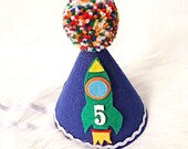 Outer Space Birthday Party Hat Outer Space Baby Birthday | Etsy