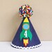 Outer Space Birthday Party Hat, Outer Space Baby Birthday, Rocket Ship ...