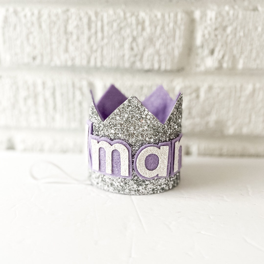 Dog Birthday Crown With Name, Pet Birthday Crown, Dog Crown, Girl Dog ...