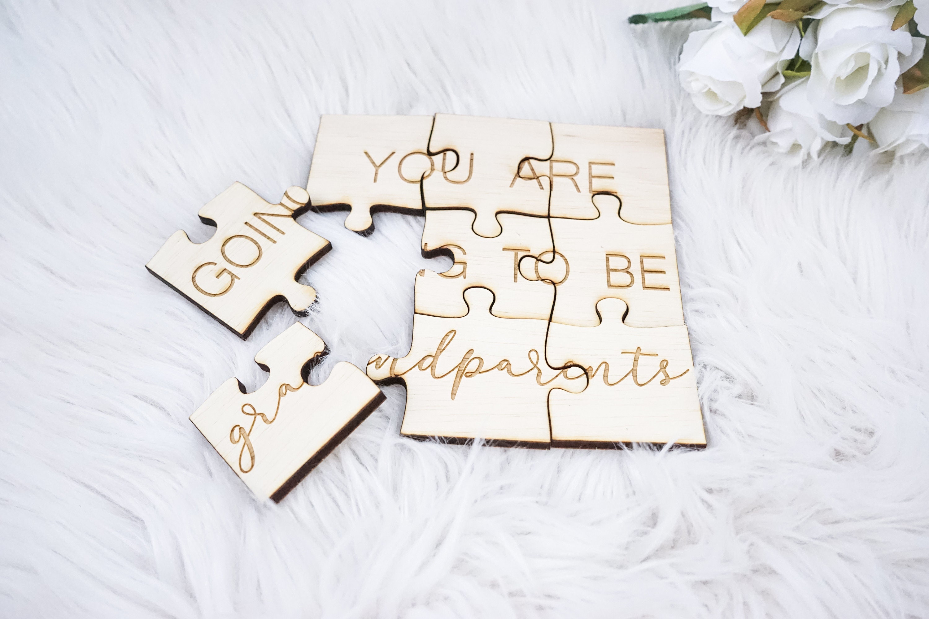 Pregnancy Announcement Puzzle You Are Going To Be | Etsy