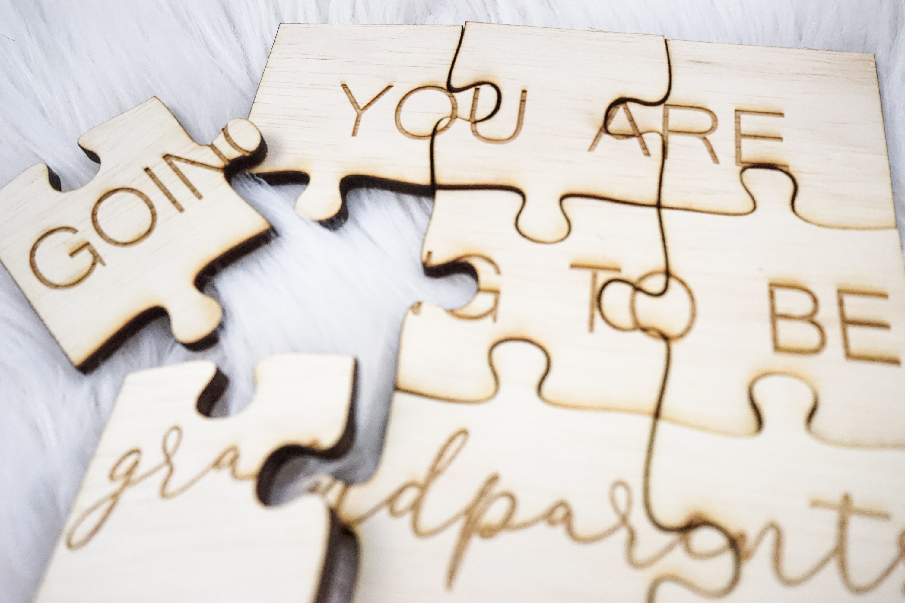 Pregnancy Announcement Puzzle You Are Going To Be | Etsy