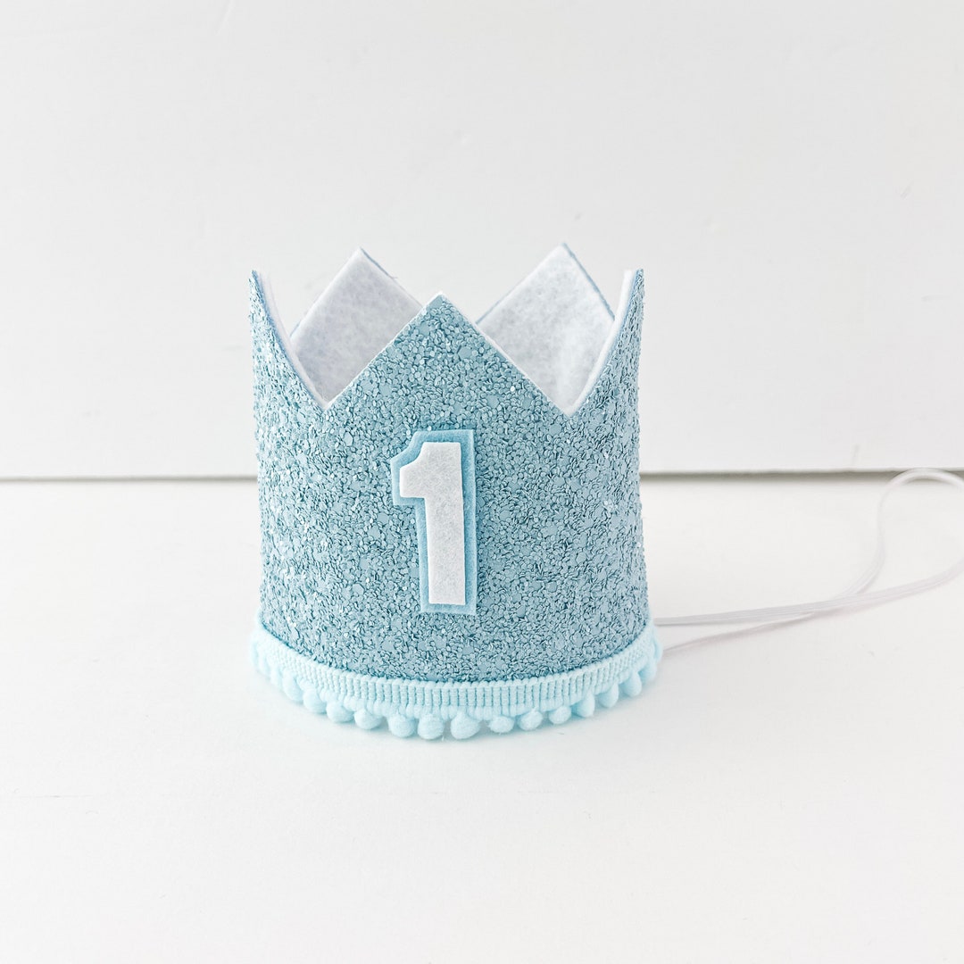 Baby Blue Birthday Party Hat, Birthday Party Hat, Boys First Birthday ...