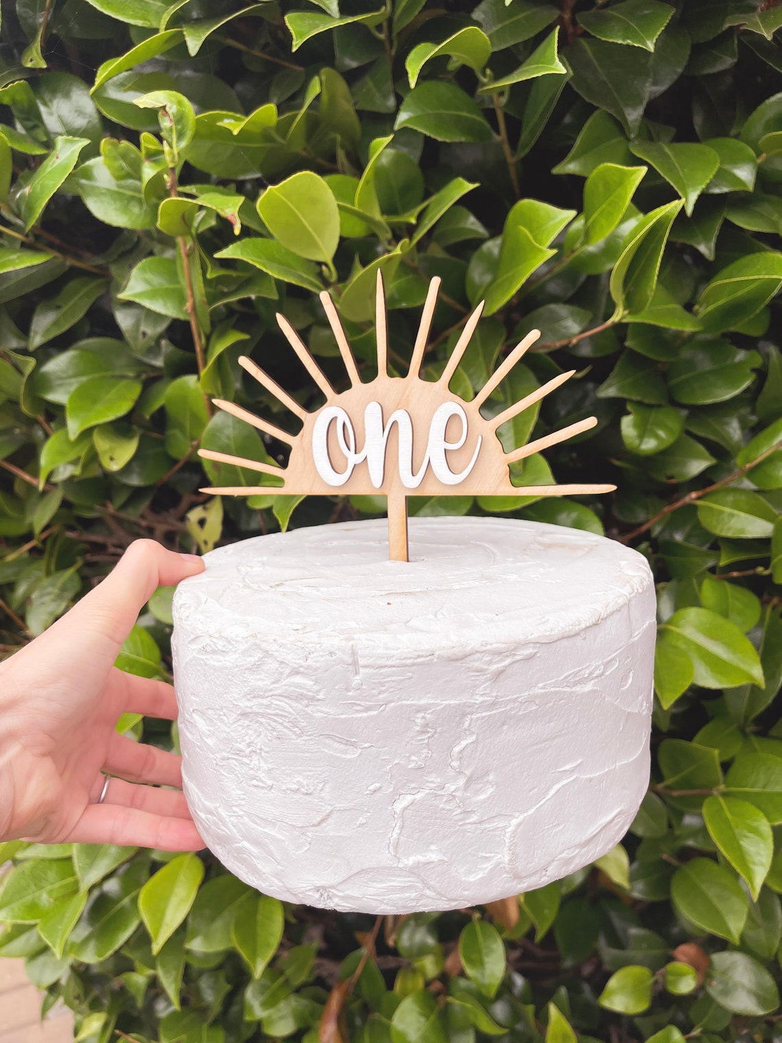 Half Sun Cake Topper First Trip Around the Sun Sun Cake Topper - Etsy