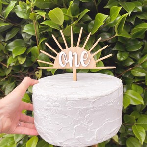 Half Sun Cake Topper First Trip Around the Sun Sun Cake Topper First ...