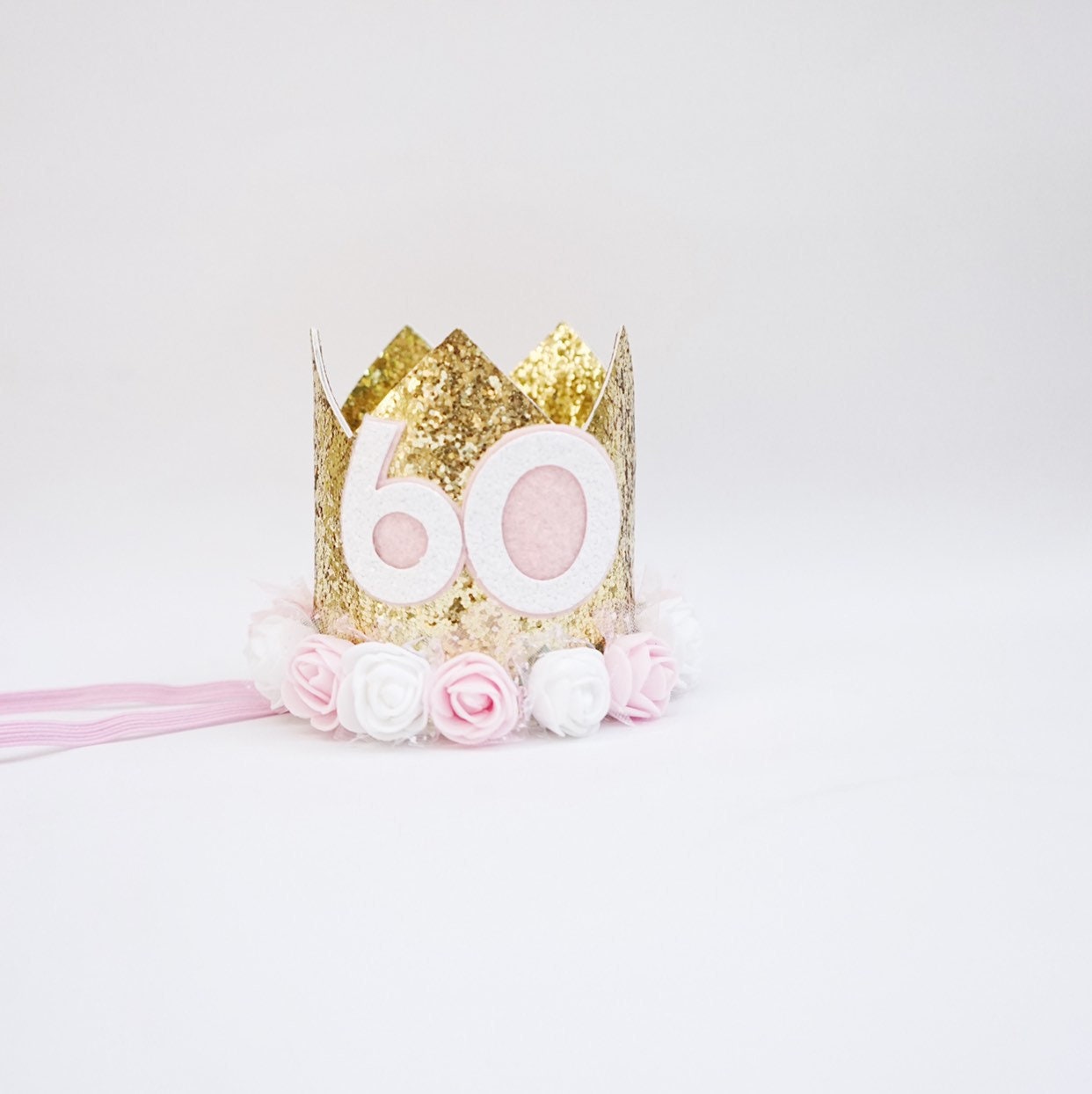 Adult Party Crown, Add Any Number, 60th Birthday Crown, Sixtieth ...