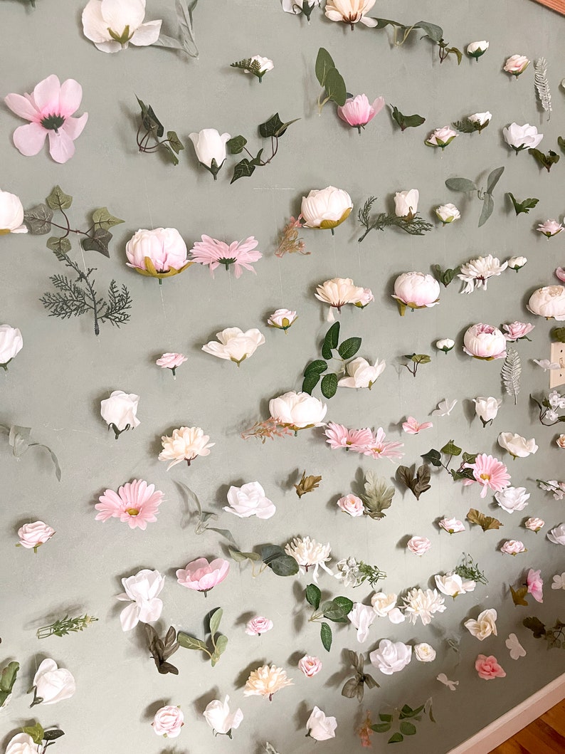 Wedding Flower Wall Custom Floral Wall Party Decor Background - Etsy