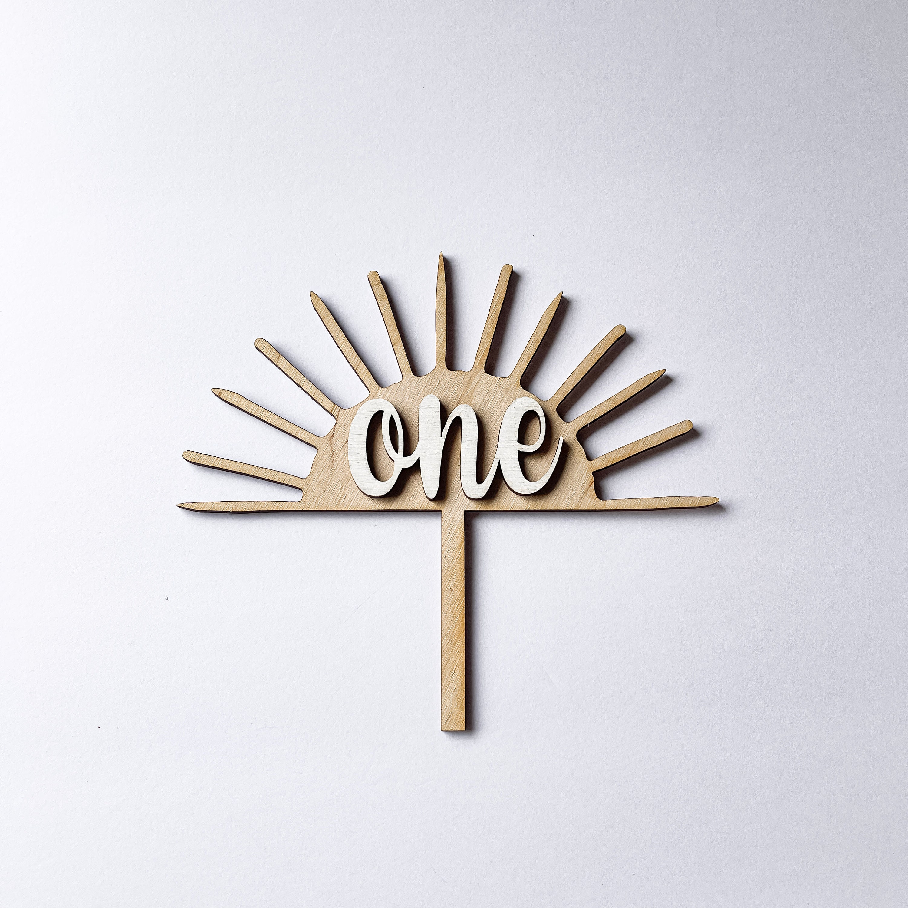 Half Sun Cake Topper First Trip Around the Sun Sun Cake Topper - Etsy