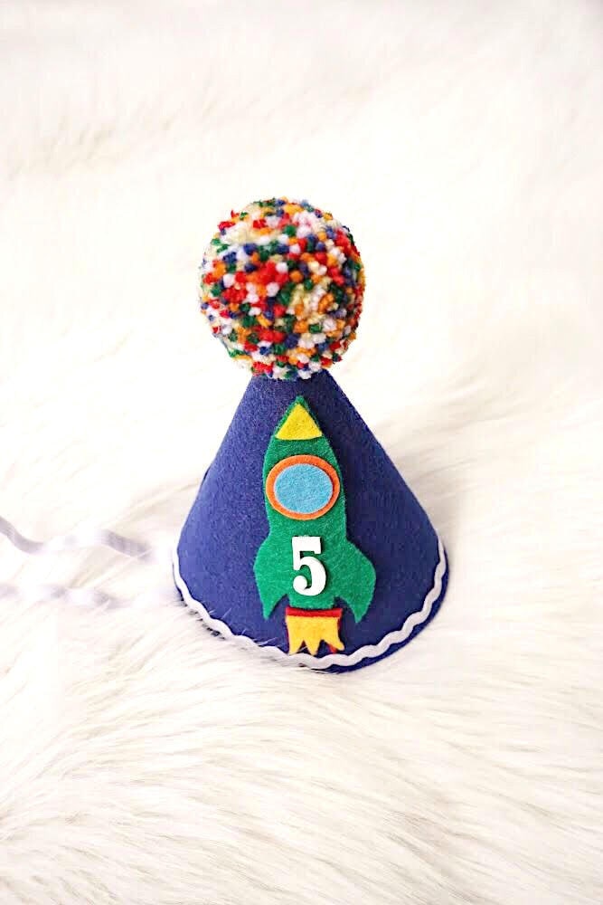 Outer Space Birthday Party Hat Outer Space Baby Birthday - Etsy