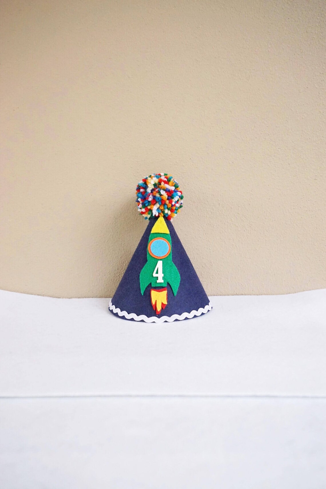 Outer Space Birthday Party Hat, Outer Space Baby Birthday, Rocket Ship ...
