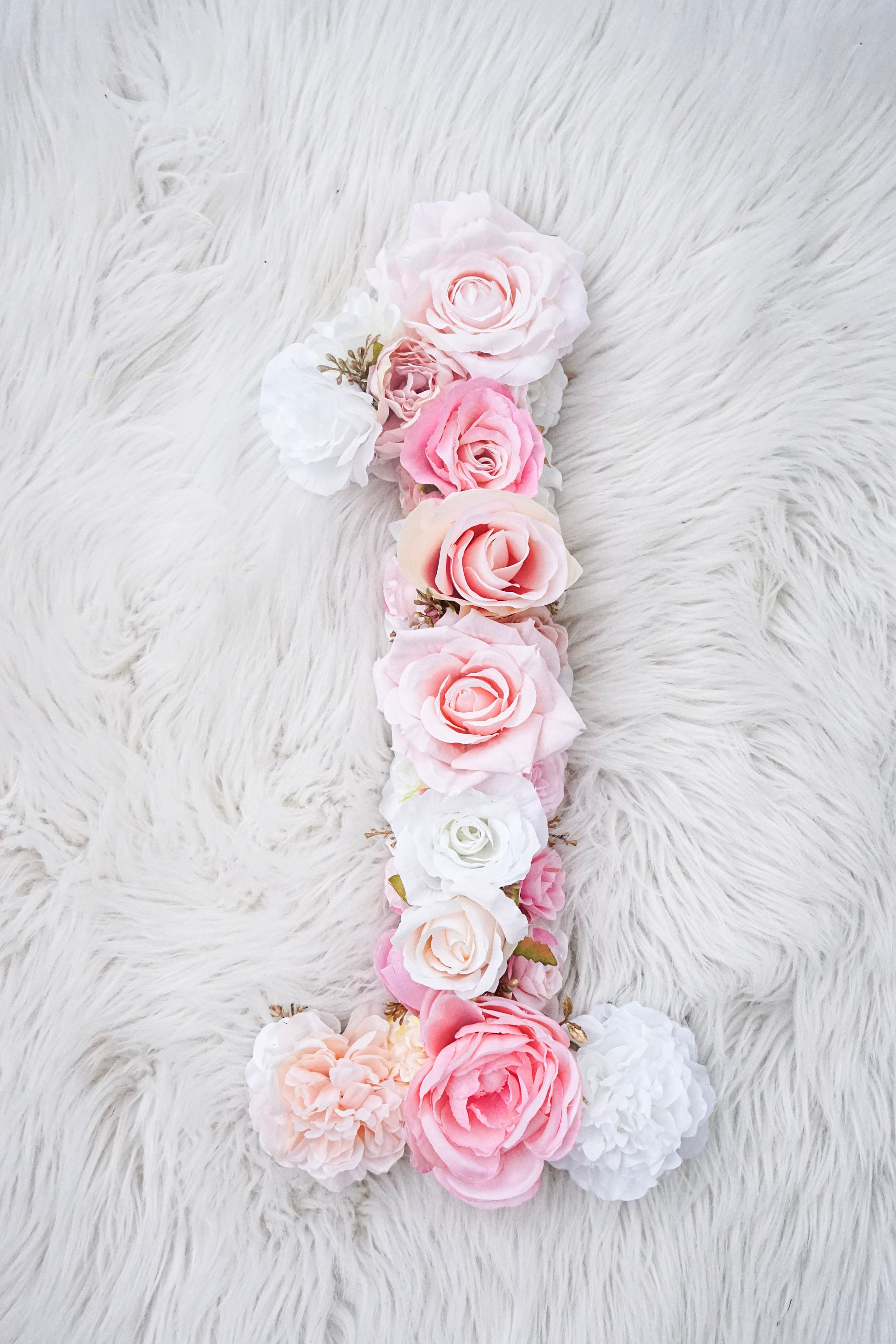 Floral Number 1 Flower Number 1 First Birthday Girl Decor | Etsy