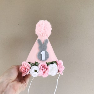 Some Bunny is One Birthday, Rabbit Birthday Party Hat, Peter Rabbit ...
