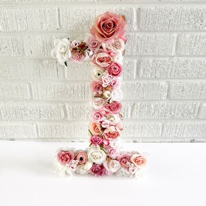 Flower Birthday Number Table Decorations, Floral Number for Girl ...