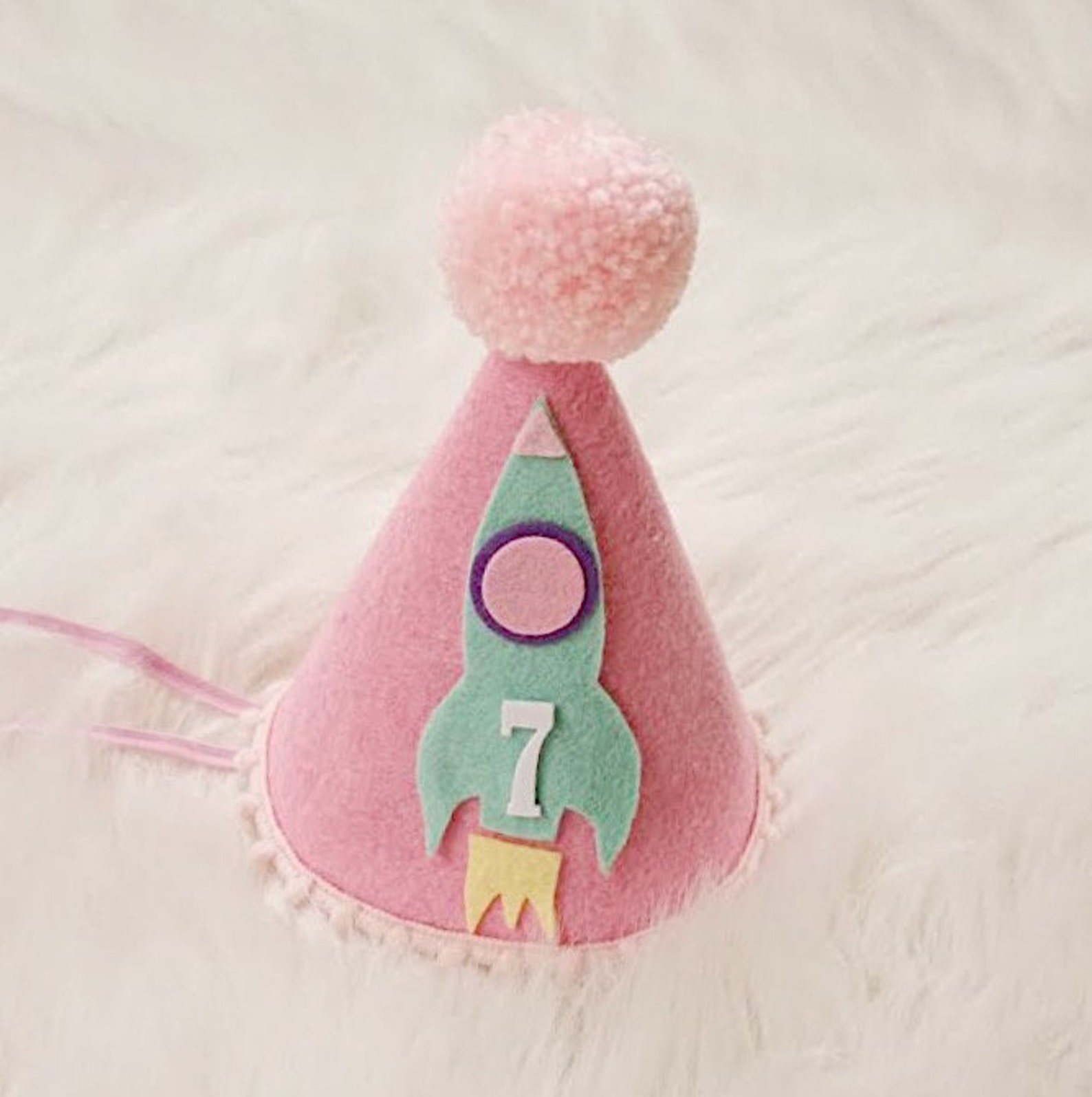 Spaceship Birthday Party Hat Space Party Outer Space - Etsy