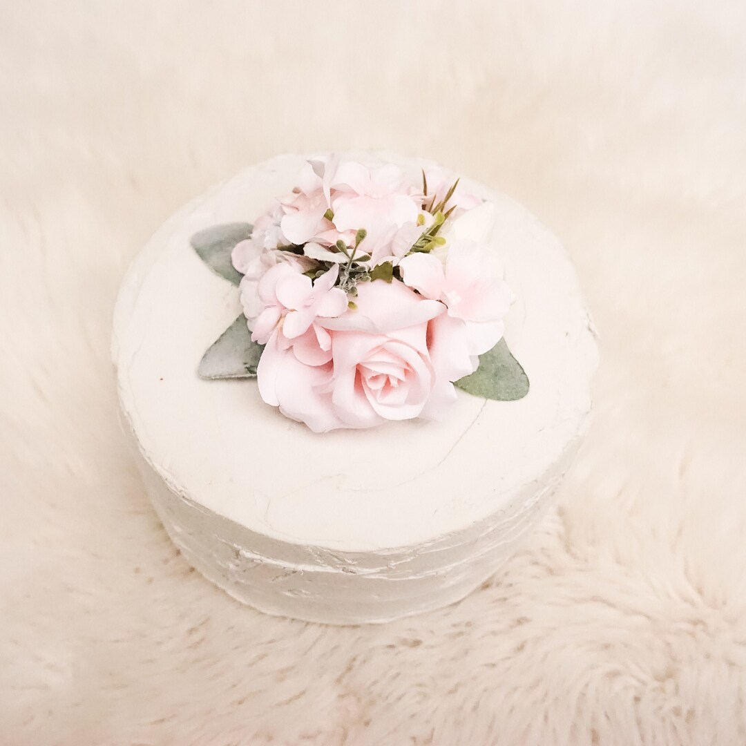Floral Cake Topper, 1st Birthday Cake, Flower Cake Decoration, First ...