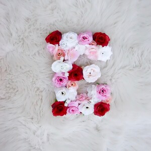 1st Birthday Photos Floral Letters Number ONE 1st Birthday - Etsy