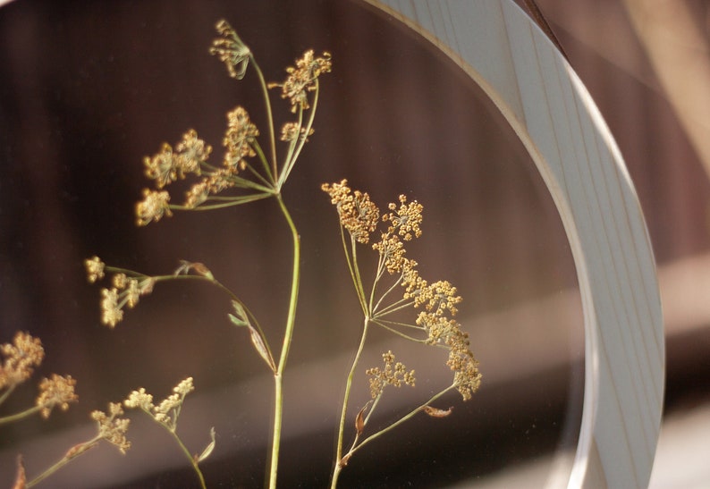 Wall Decor Set - Botanical Wall Art Framed - Pressed Flower Frame ...