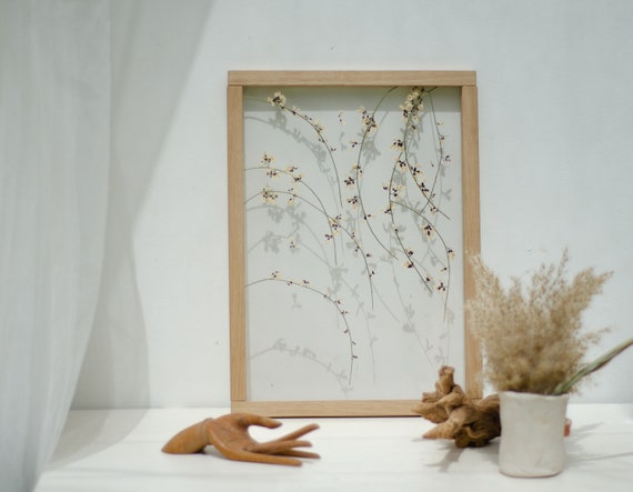 Extra Large Pressed Flower Frame Wall Decor 13x18 - Etsy