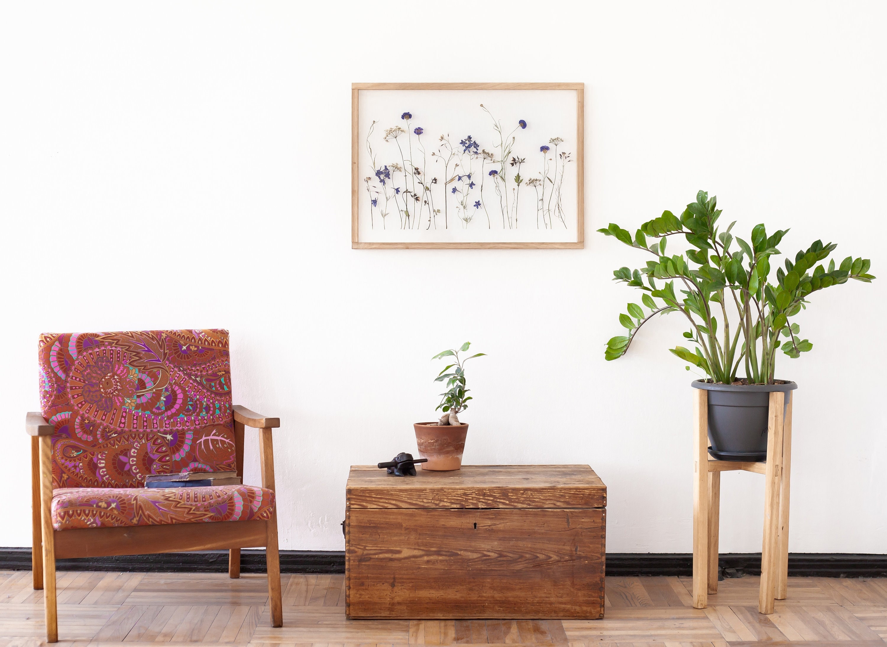 Extra Large Pressed Flower Frame Wall Decor 20x28 - Etsy