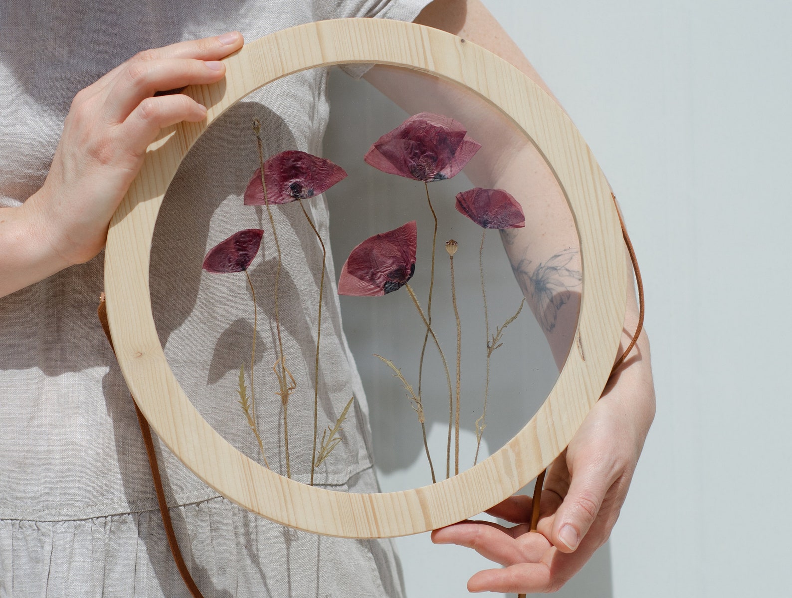 Pressed Flower Art Wall Decor Set Botanicals Wall Art - Etsy