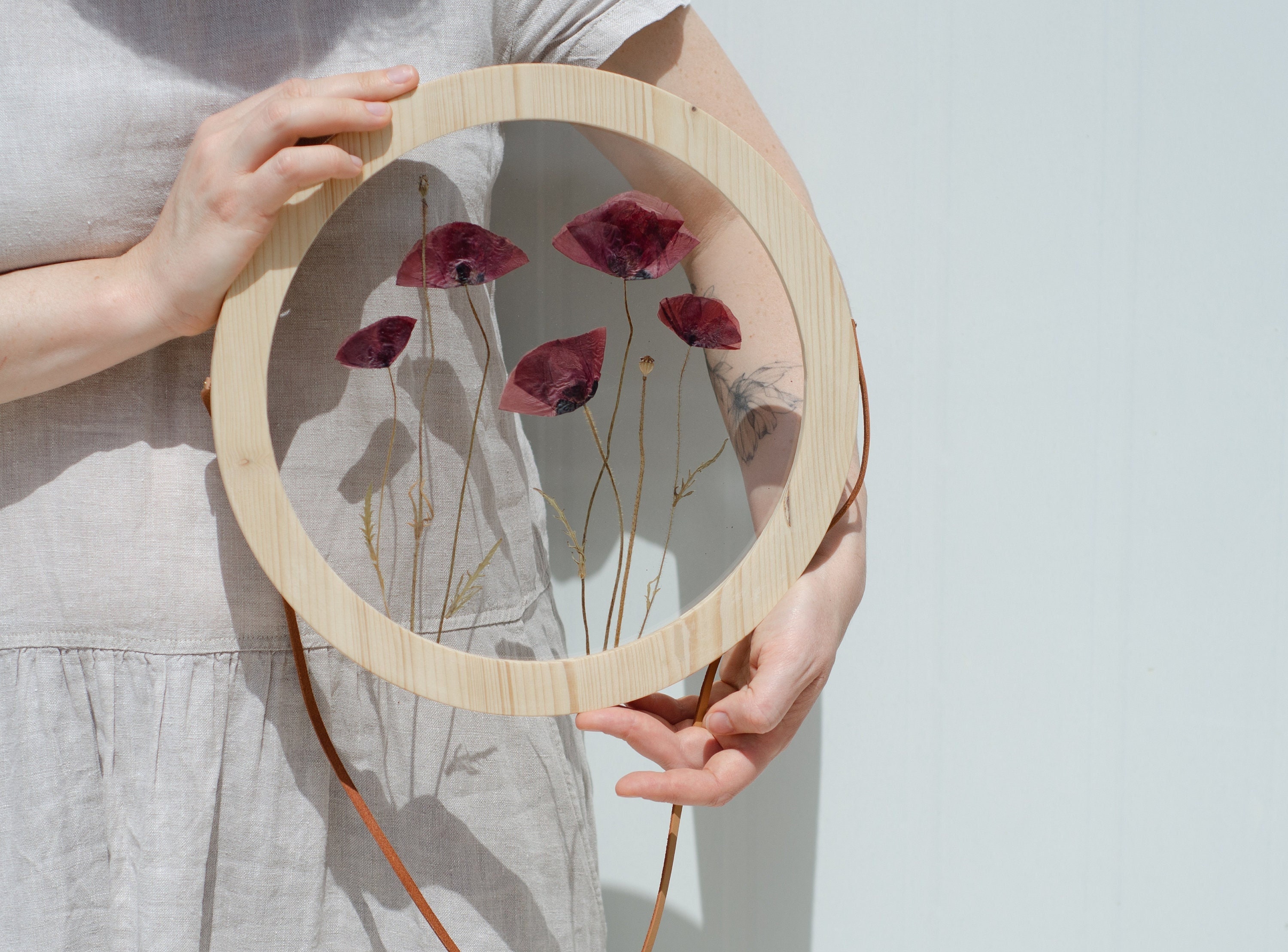 Large Pressed Flower Frame 12 Botanicals Wall Art - Etsy