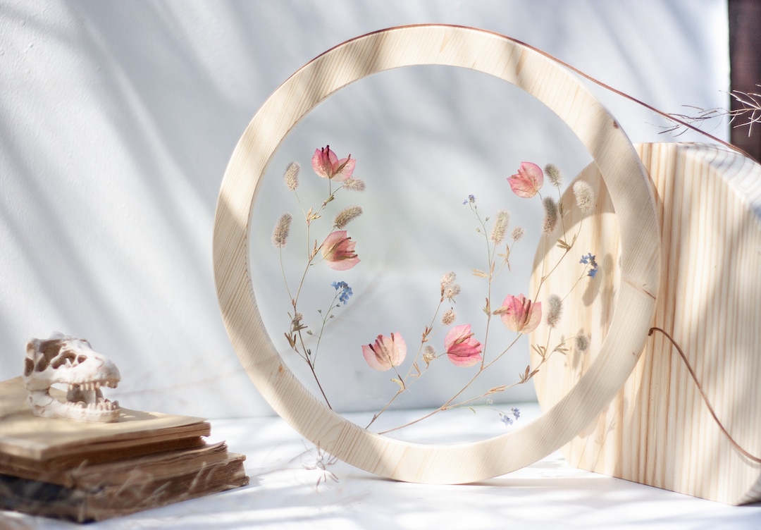 Large Pressed Flower Frame 12"- Pressed Flower Frame - Pressed Flower ...