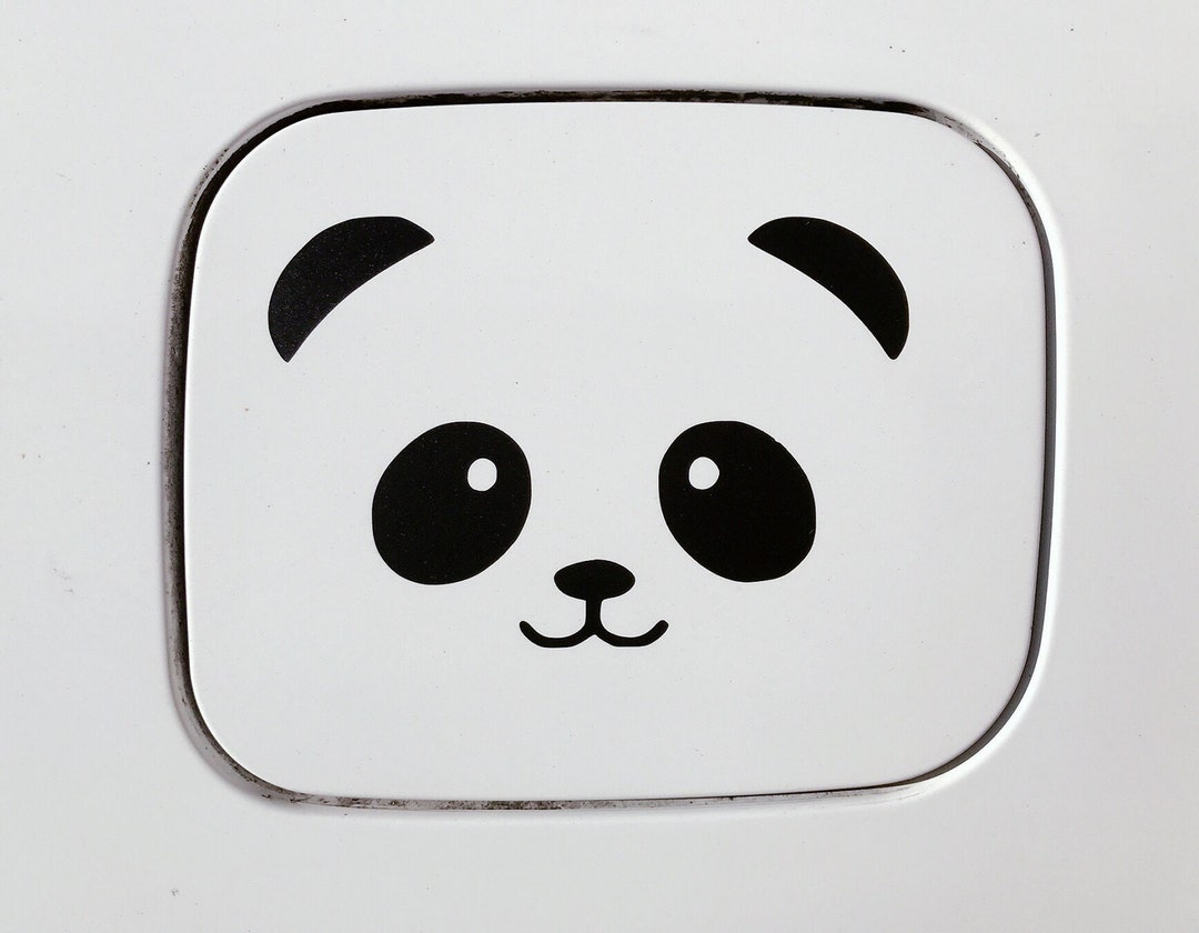 Panda Car Decal - Etsy