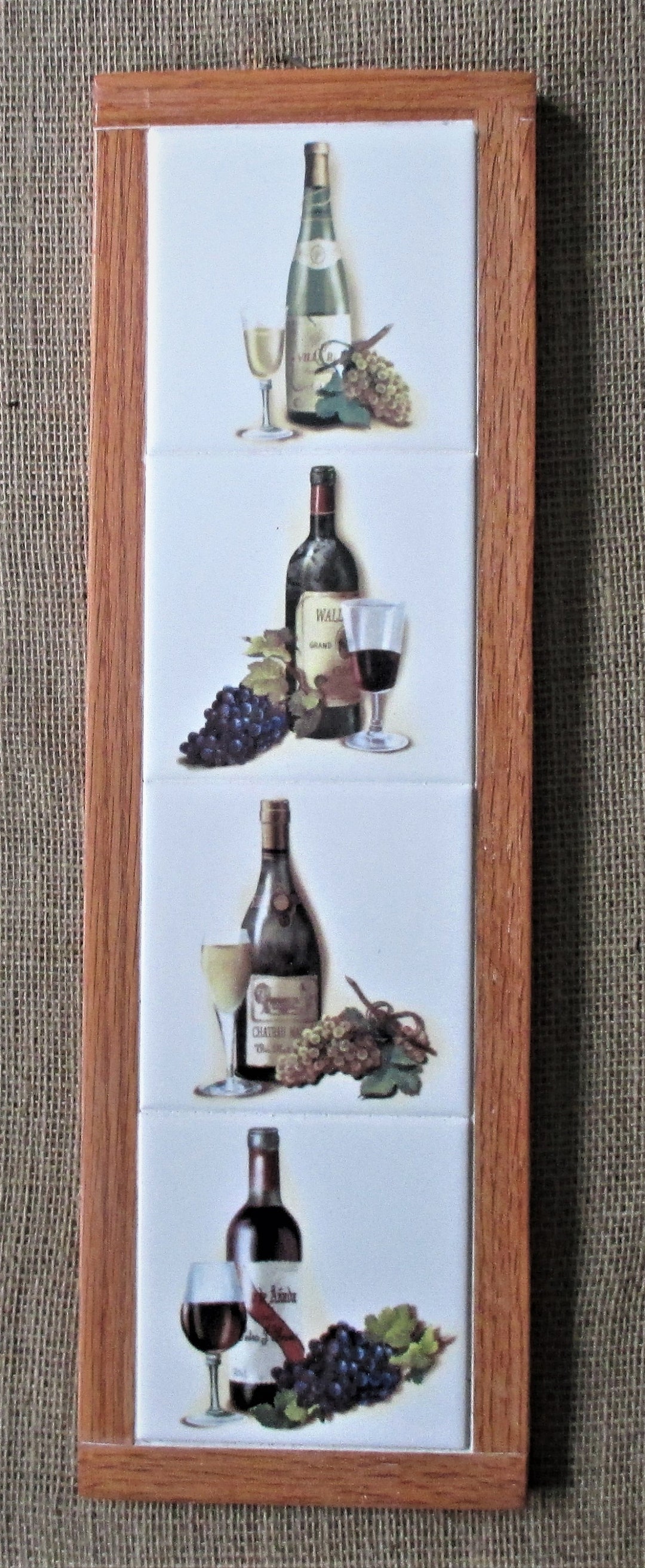 Wine, Bottles of Wine, Decorative Tile, Wildlife, Wall Decor, Tile Wall ...