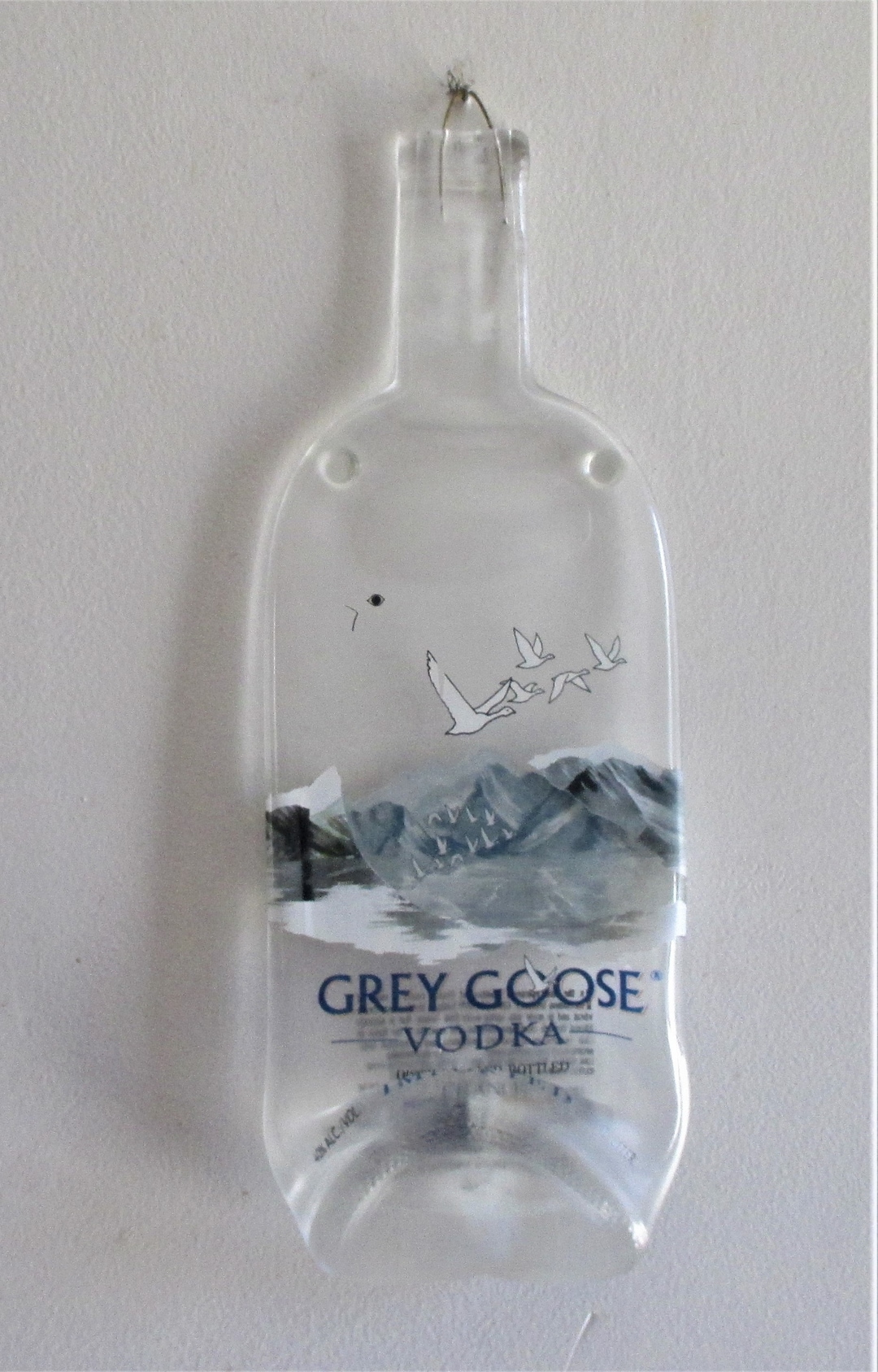 Grey Goose Bottle - Melted Bottle, Vodka Bottle, Cheese Plate, Glass ...
