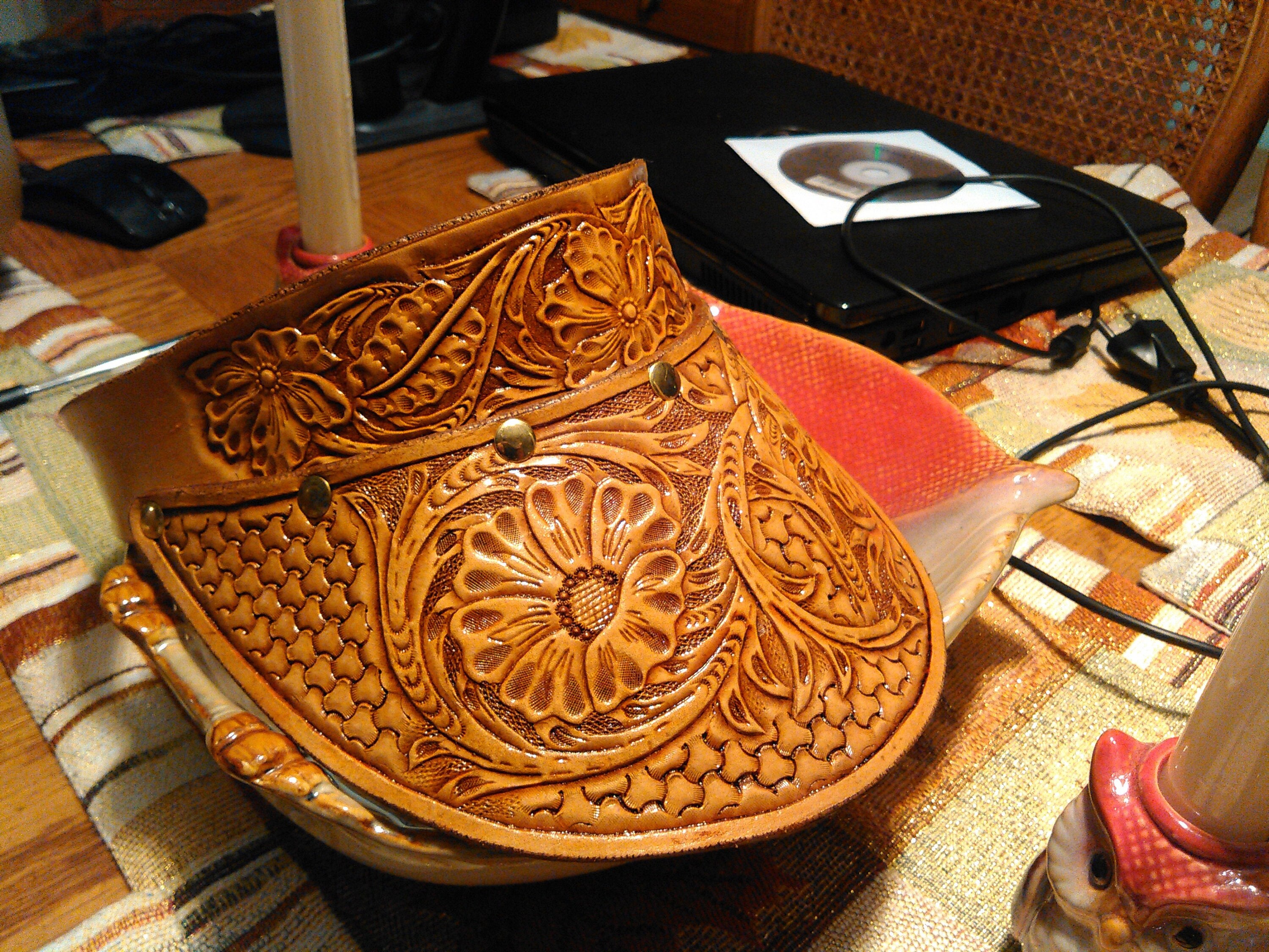 Custom Leather Western Style Visor - Etsy