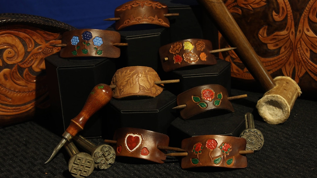 Designer Hand Made Hair Barrettes - Etsy