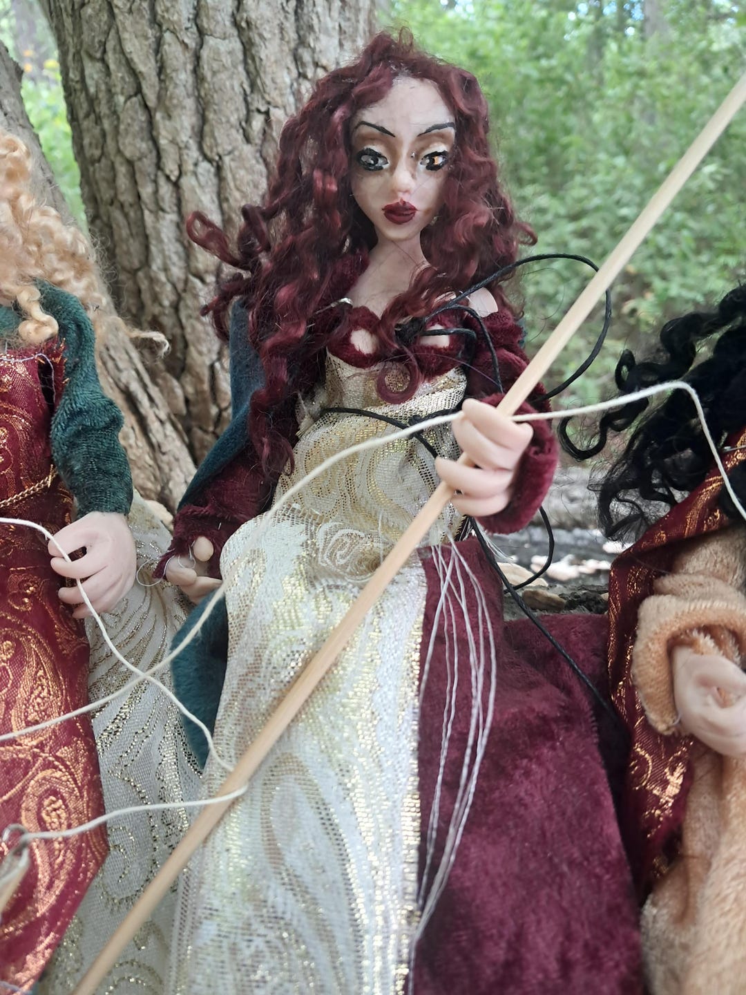 Lachesis the Fates/moirai Greek Myth OOAK Poseable Posable Art Doll - Etsy